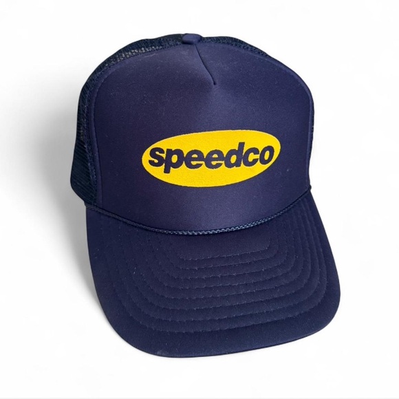 Speedco | Accessories | Rare Vintage Speedco Navy Trucker Hat | Poshmark